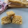 Honey Rice Bubble Slice - Just a Mum's Kitchen