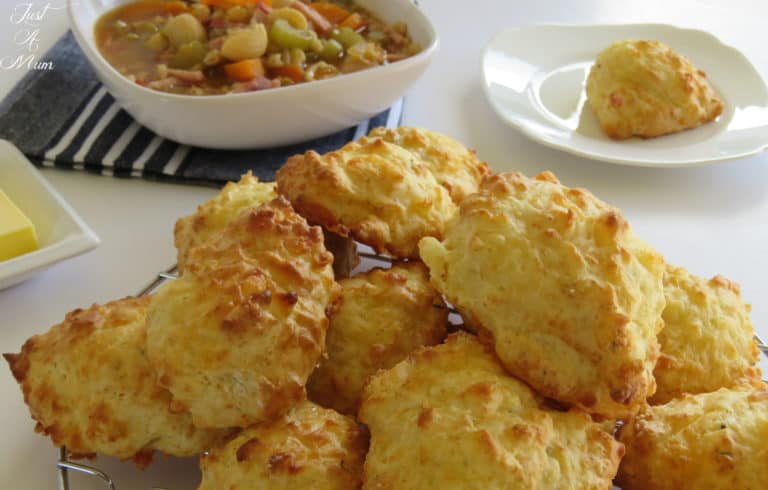 Super Quick & Easy Cheese Puffs - Just a Mum's Kitchen