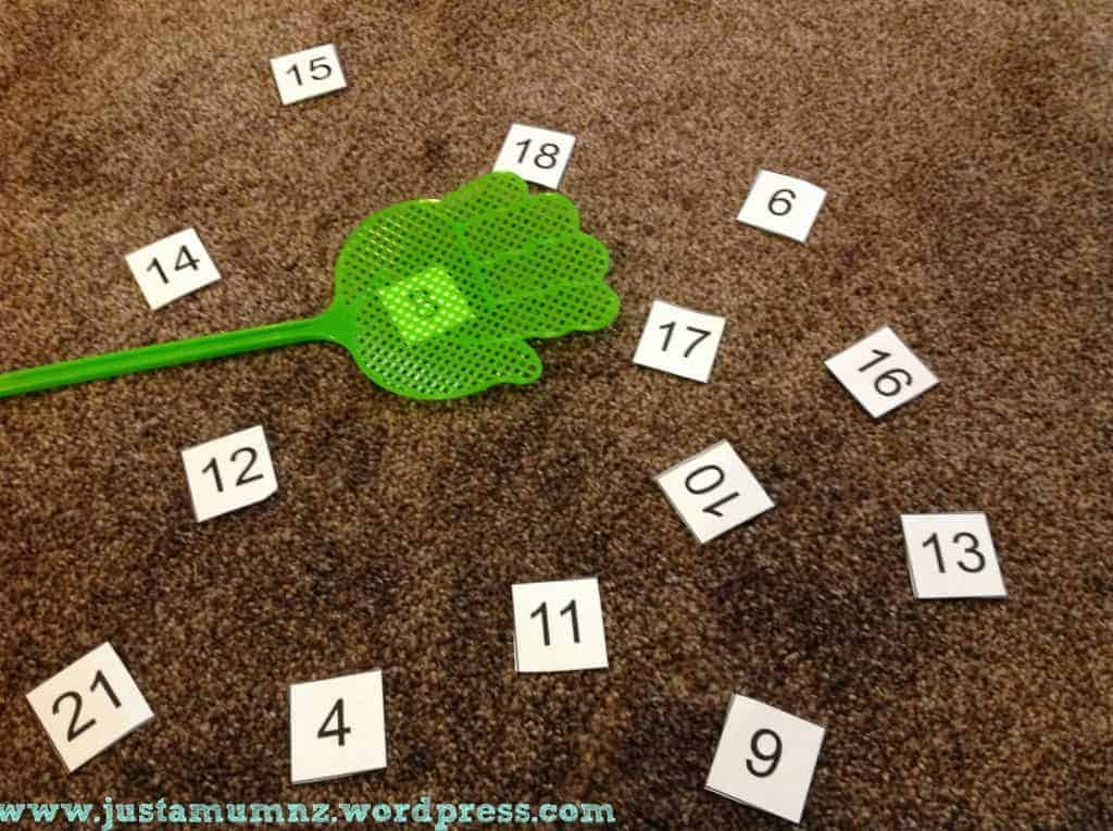 Fun Maths Game for Kids - Number Swat - Just a Mum's Kitchen