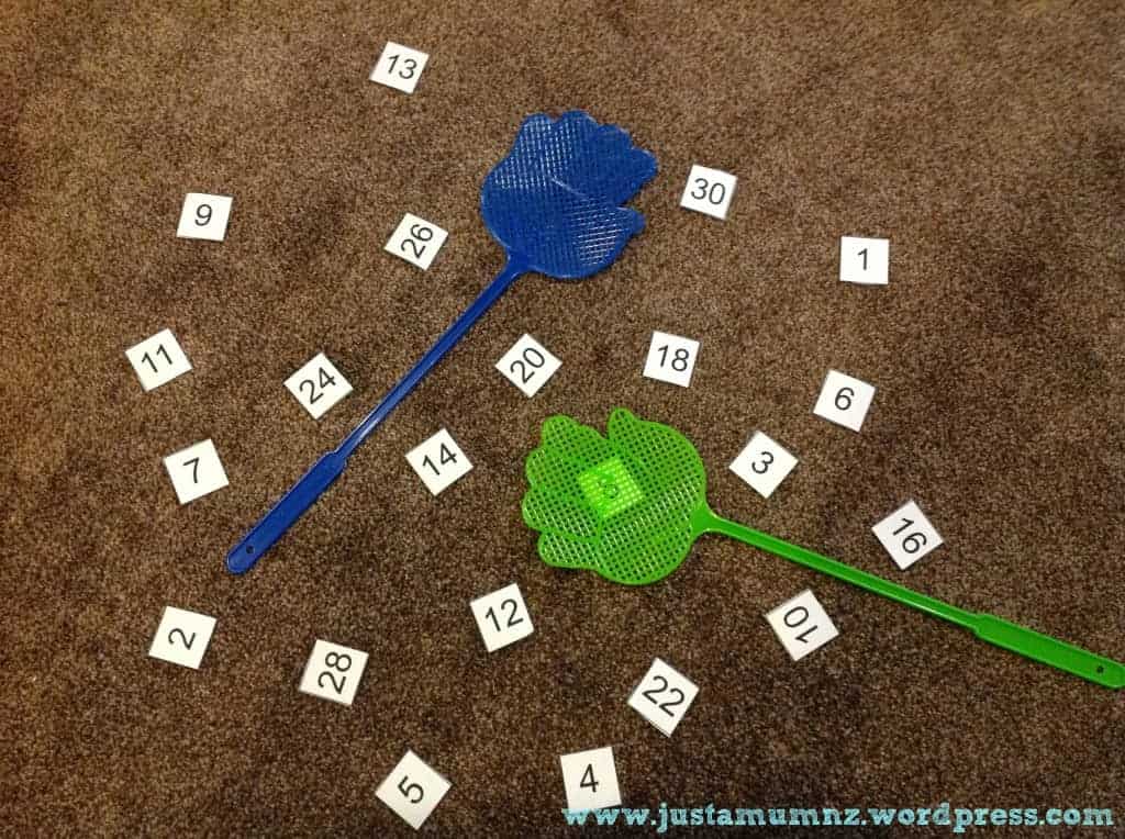 Fun Maths Game for Kids - Number Swat - Just a Mum's Kitchen