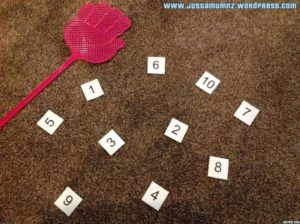 Fun Maths Game for Kids - Number Swat - Just a Mum's Kitchen