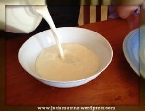 Magical Coloured Milk - Sciencey Fun - Just a Mum's Kitchen