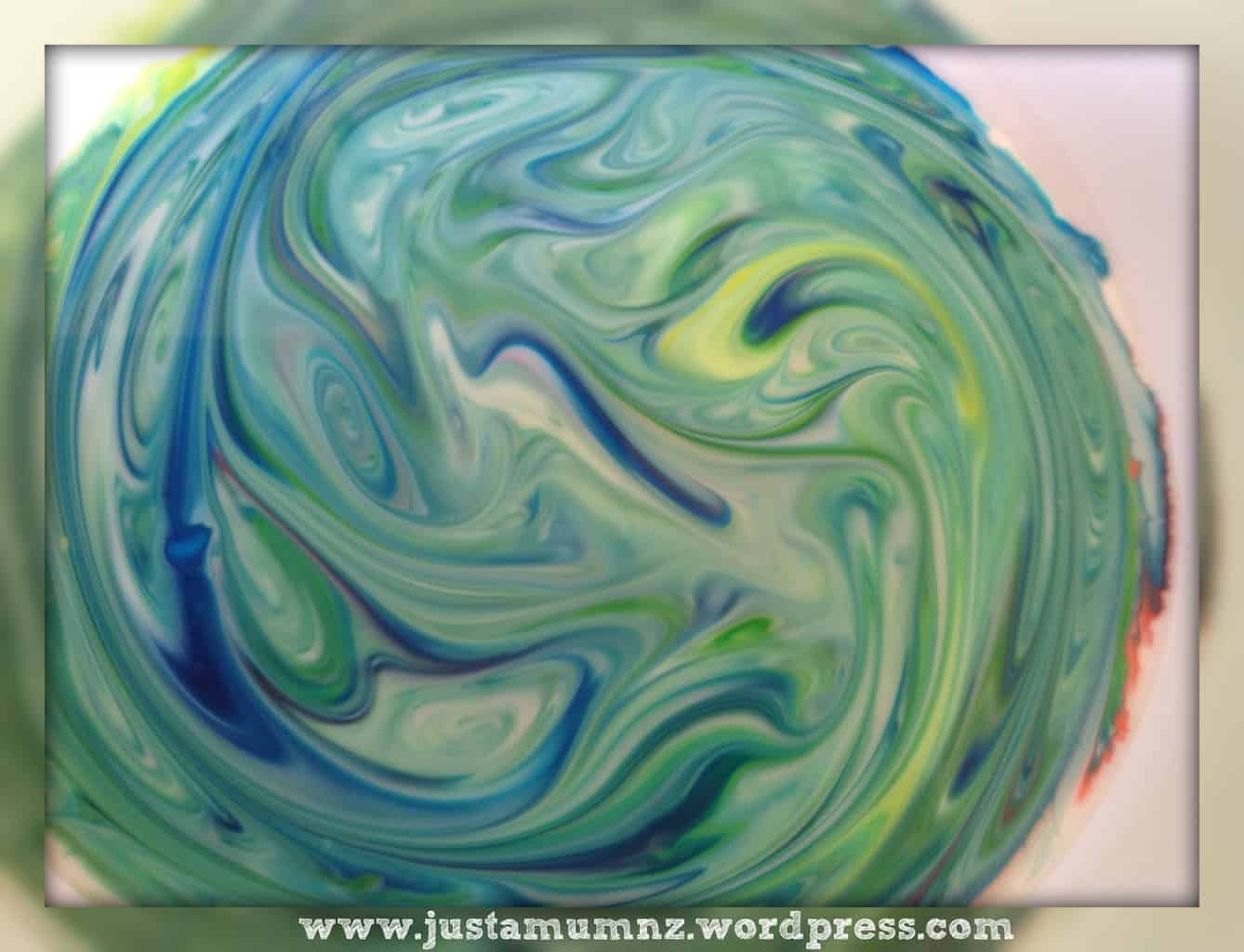 Magical Coloured Milk - Sciencey Fun - Just a Mum's Kitchen