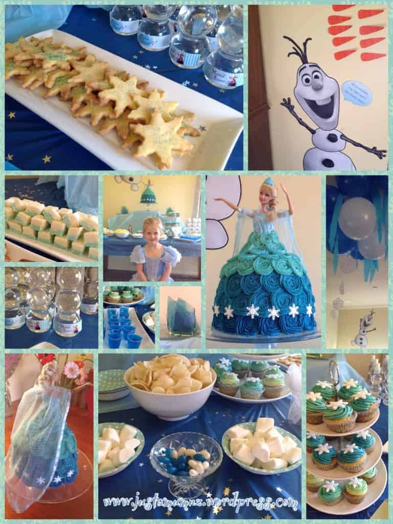 'Frozen' Princess Elsa Cake - Just a Mum's Kitchen