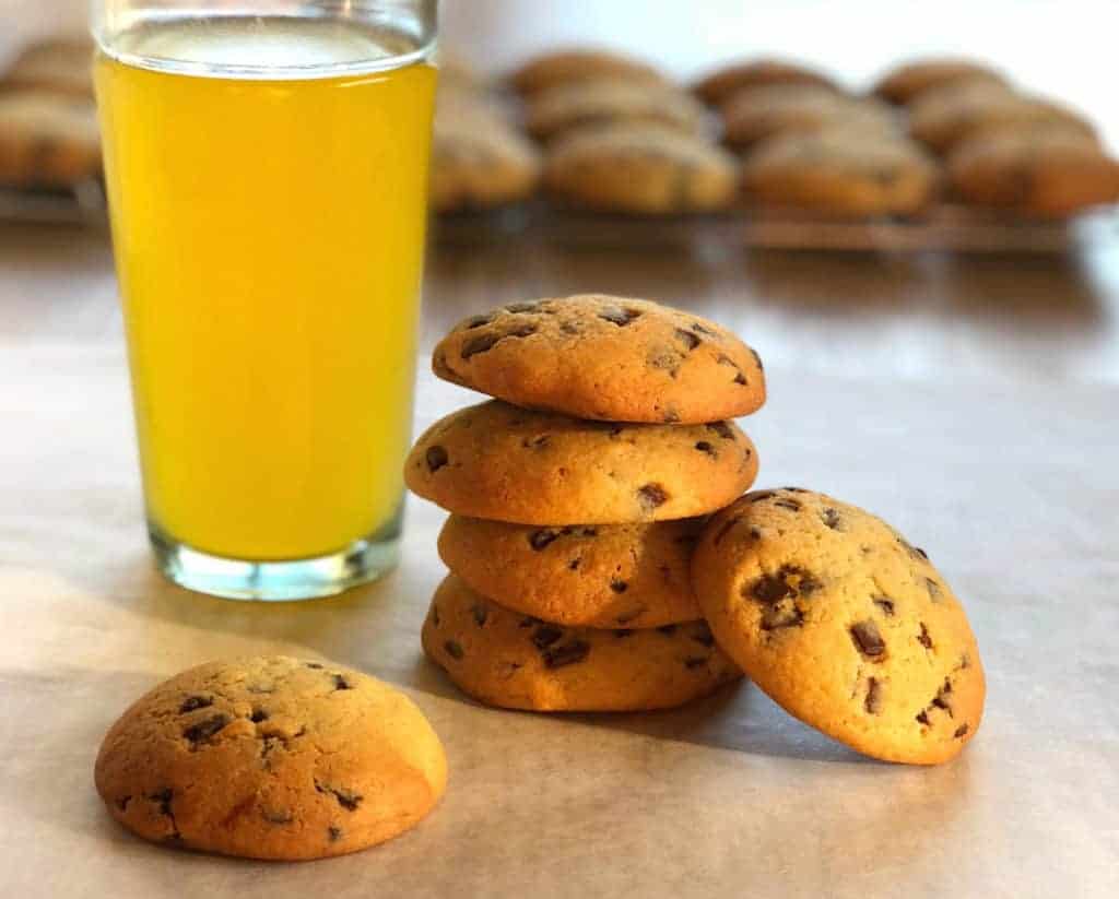 Orange Chocolate Chip Cookies - Just a Mum's Kitchen
