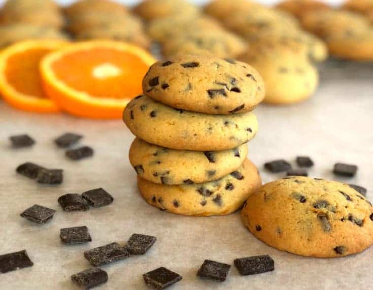 Orange Chocolate Chip Cookies | Just a Mum's Kitchen