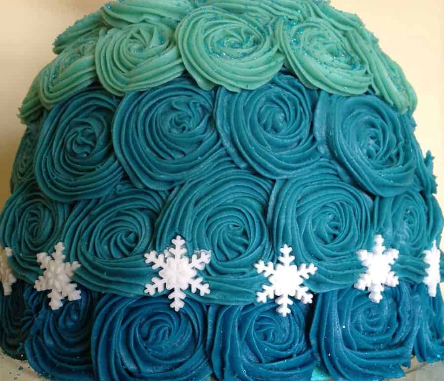 'Frozen' Princess Elsa Cake - Just a Mum's Kitchen
