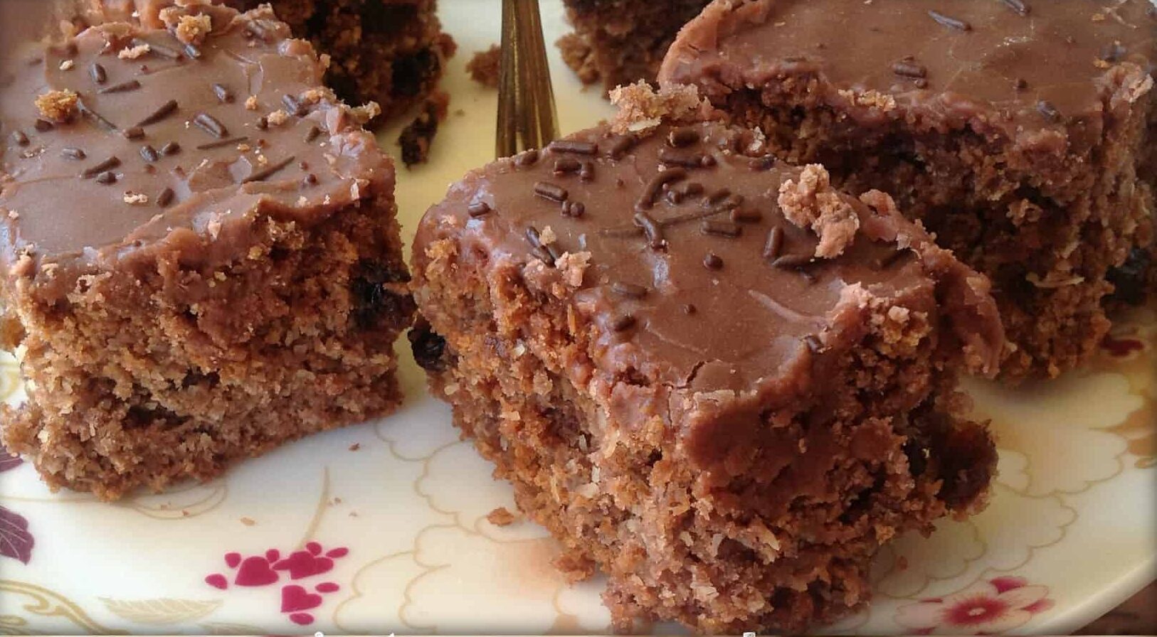 Grandma's Chocolate Squares - Just a Mum's Kitchen
