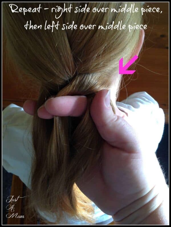 Basic Plait - Just a Mum Hairstyles - Just a Mum's Kitchen