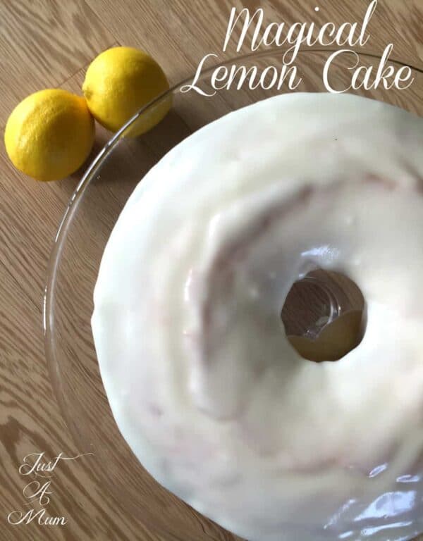 Magical Lemon Cake - Just a Mum's Kitchen