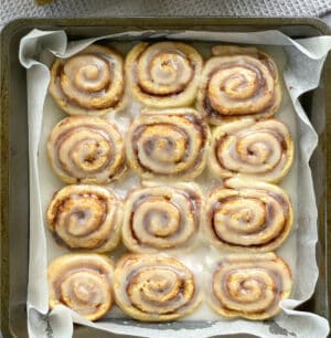 Glazed Cinnamon Pinwheel Scones - The Best Recipe! Just a Mum's Kitchen