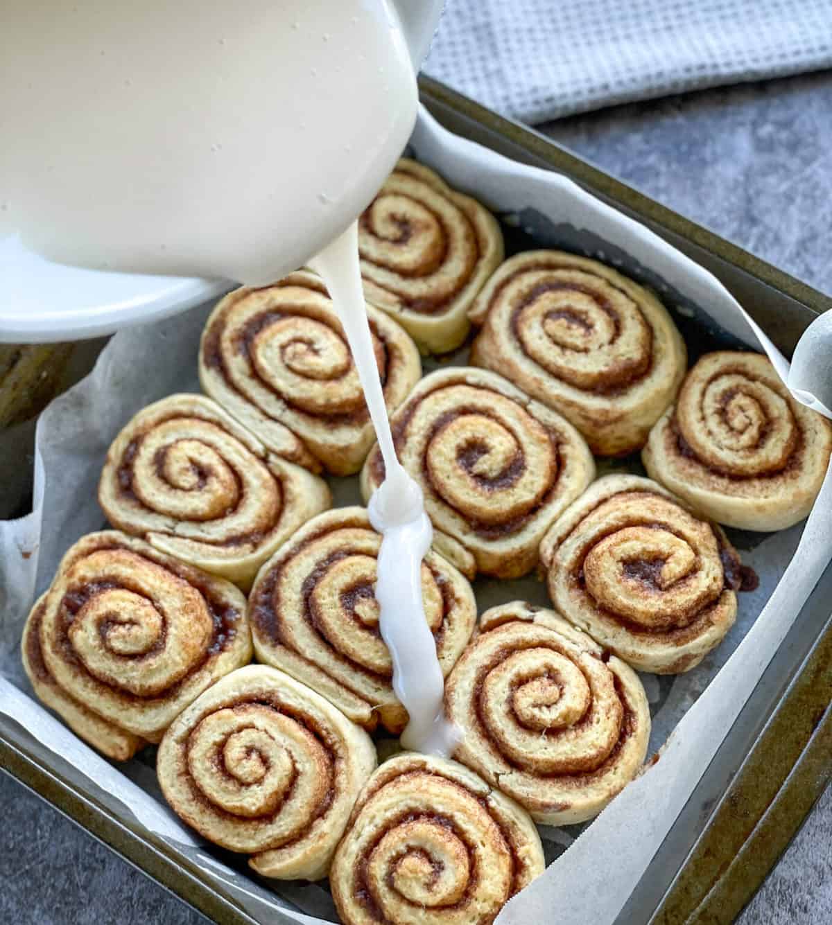 Glazed Cinnamon Pinwheel Scones - The Best Recipe! Just a Mum's Kitchen