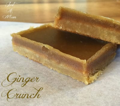 Ginger Crunch - Just a Mum's Kitchen