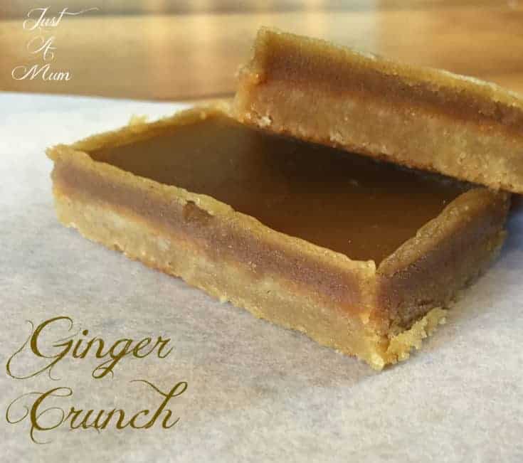 Ginger Crunch - Just a Mum's Kitchen