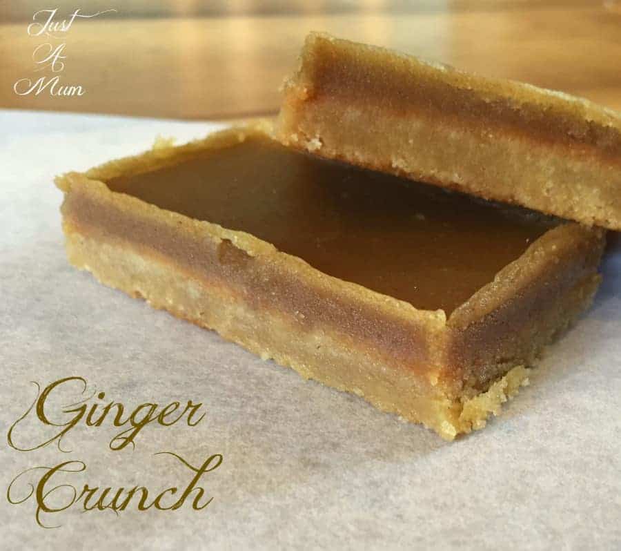 Ginger Crunch - Just a Mum's Kitchen