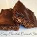 Easy Chocolate Coconut Slice - Just a Mum's Kitchen