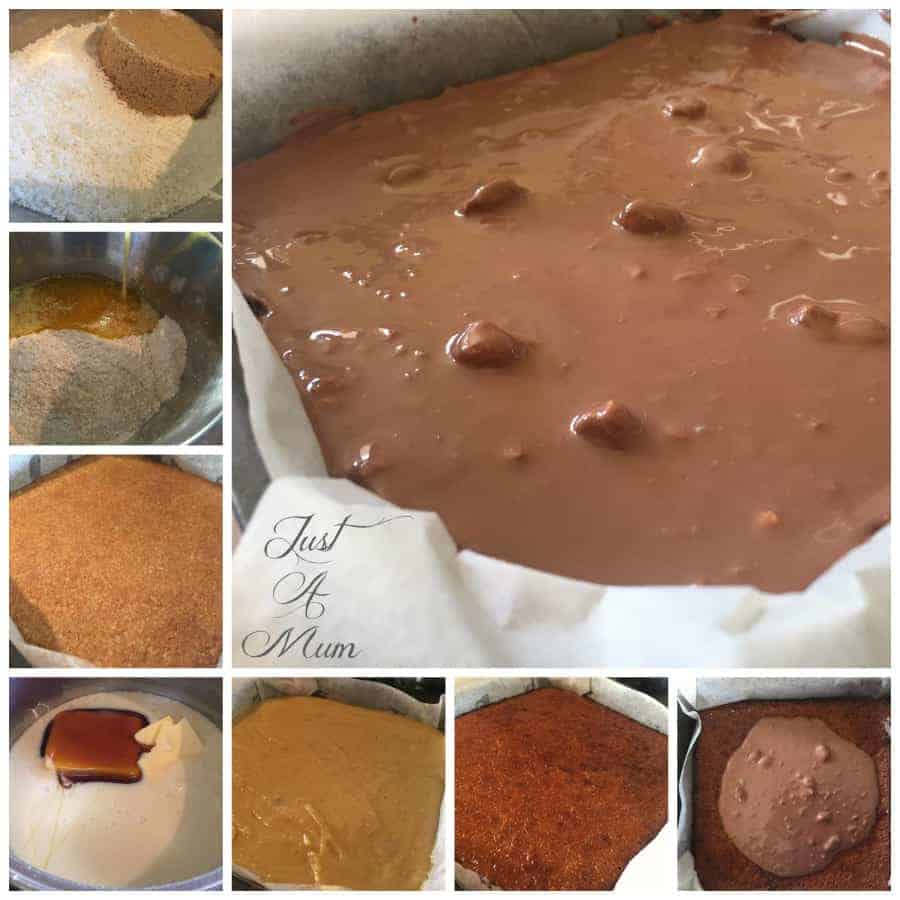 Decadent Caramel Slice - Just a Mum's Kitchen