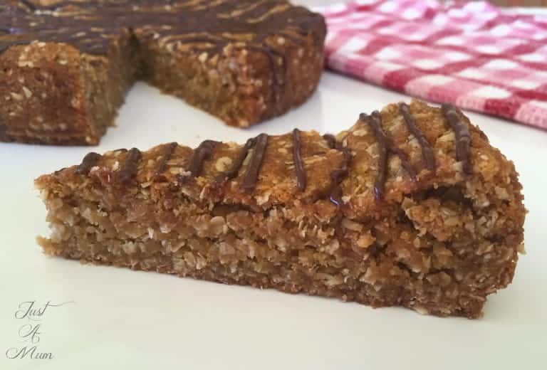Delicious Anzac Slice - Just a Mum's Kitchen
