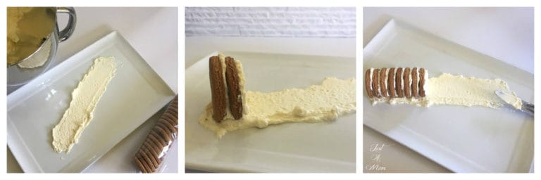 Gingernut Log - Just a Mum's Kitchen