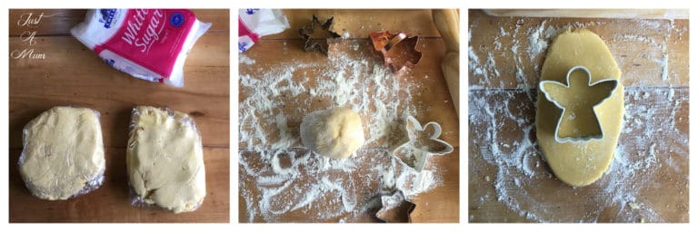 Christmas Shape Cookies - Just a Mum's Kitchen