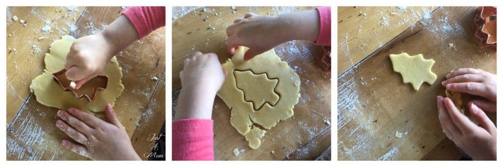Christmas Shape Cookies - Just a Mum's Kitchen
