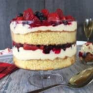 Mascarpone Trifle - Just a Mum's Kitchen