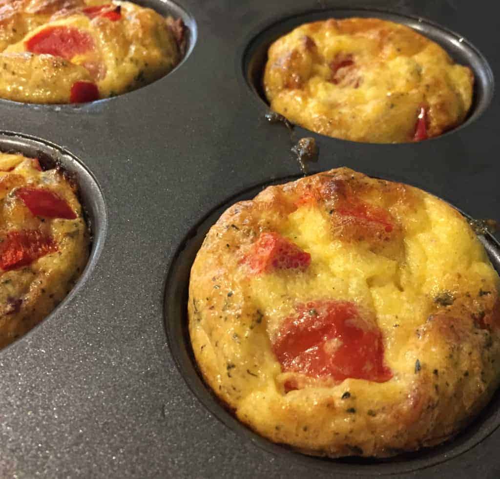 Mini Crustless Quiches - Just a Mum's Kitchen