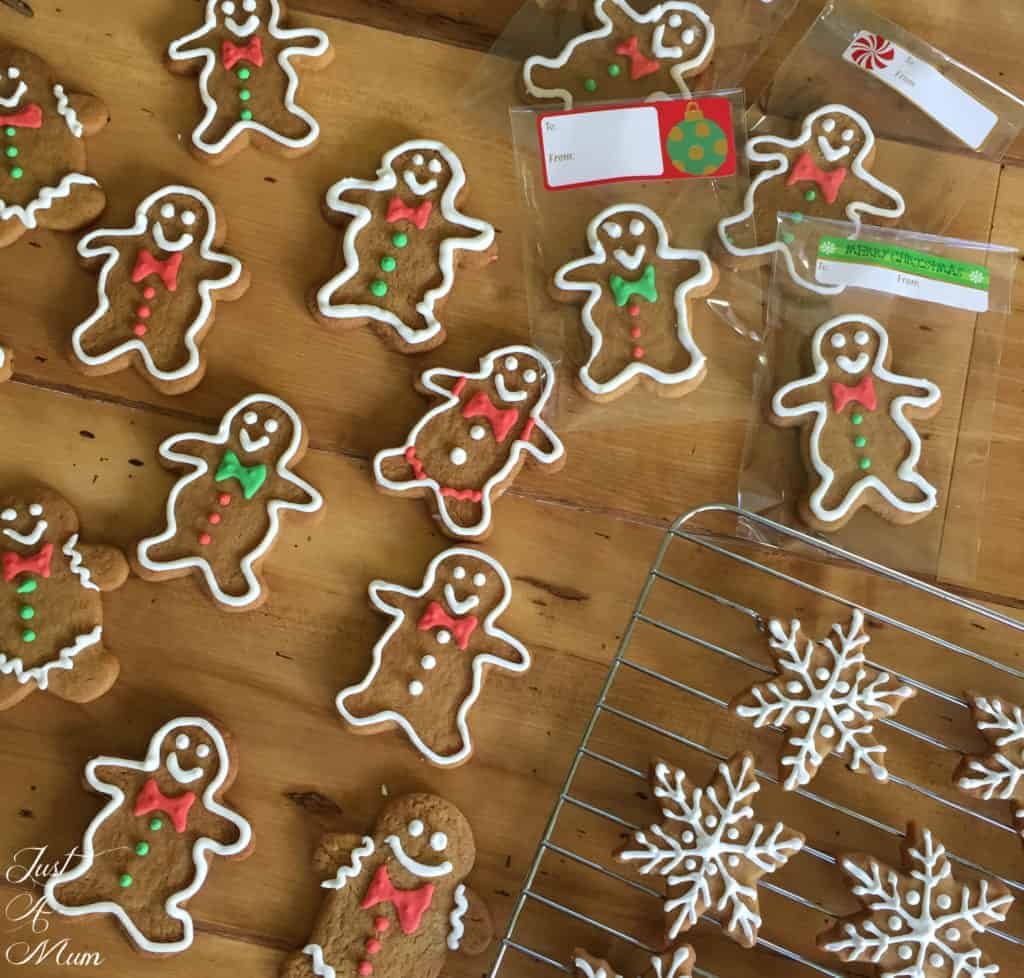 Christmas Shape Cookies - Just a Mum's Kitchen