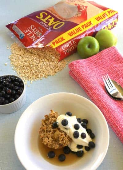 Rolled Oats & Apple Breakfast Cups - Just a Mum's Kitchen