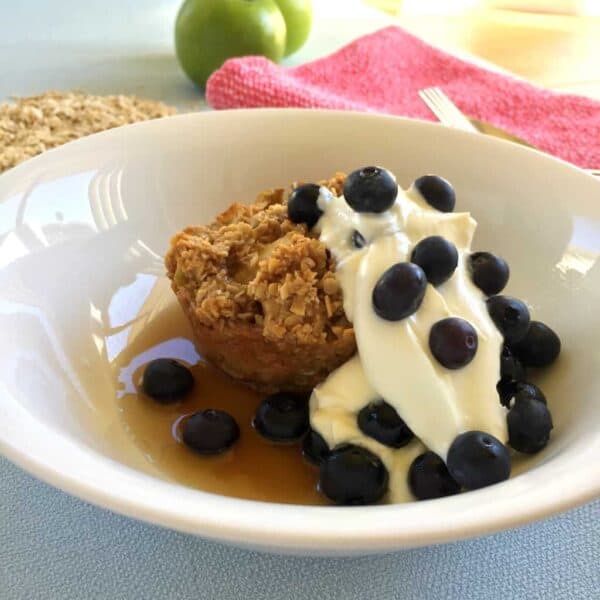 Rolled Oats & Apple Breakfast Cups - Just a Mum's Kitchen
