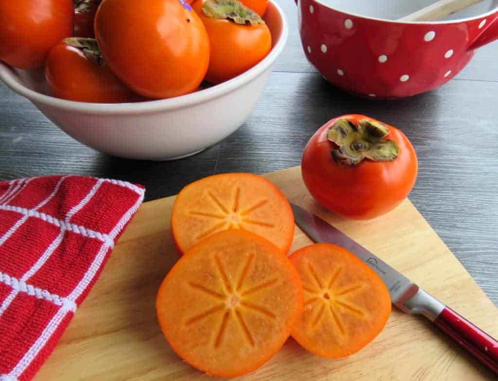 Persimmon Crumble with Honey and Cinnamon - Just a Mum's Kitchen