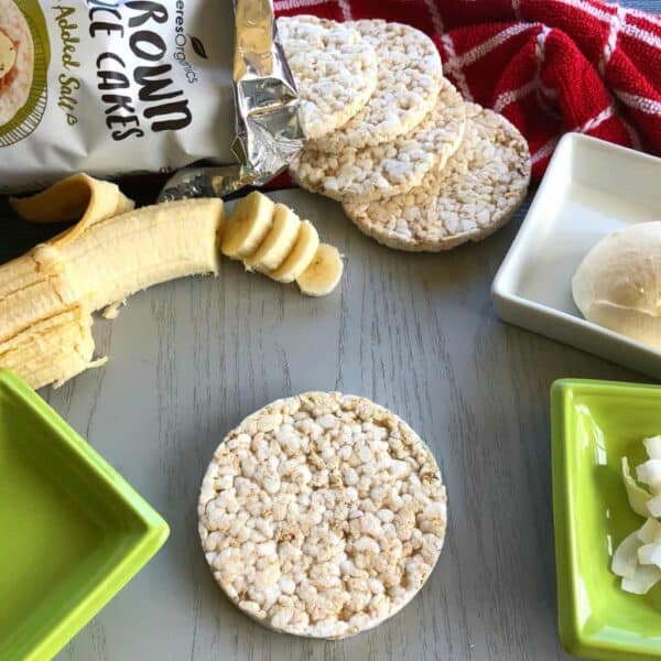 4 Delicious Rice Cake Topping Ideas - Just a Mum's Kitchen