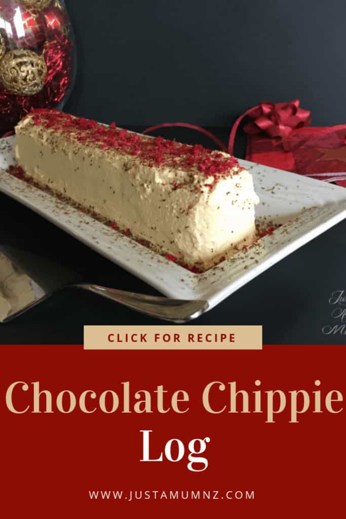 Chocolate Chippie Log - Just a Mum's Kitchen