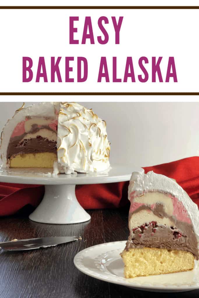 Easy Baked Alaska | Just a Mum's Kitchen