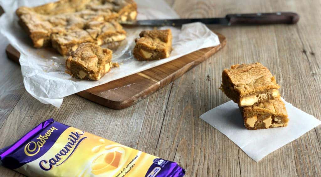 Caramilk Cookie Slice - Just a Mum's Kitchen