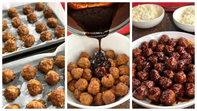 Sticky Asian Meatballs - Just a Mum's Kitchen