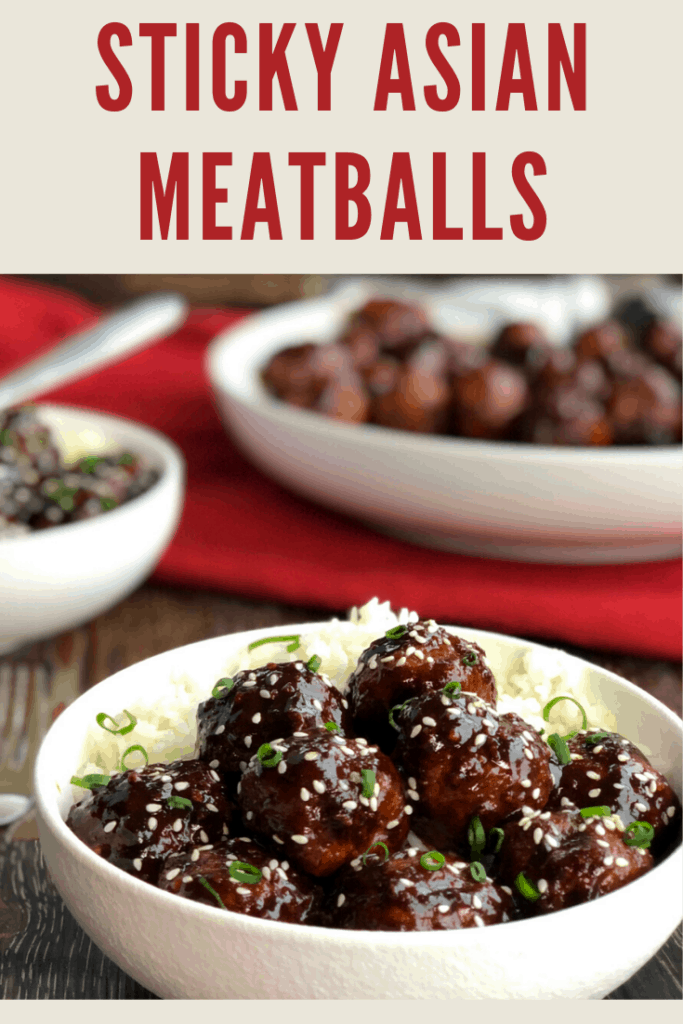 Sticky Asian Meatballs - Just a Mum's Kitchen