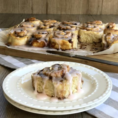 Raspberry Lemonade Scrolls - Just a Mum's Kitchen