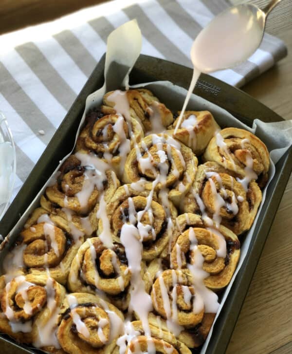 Raspberry Lemonade Scrolls | Just a Mum's Kitchen
