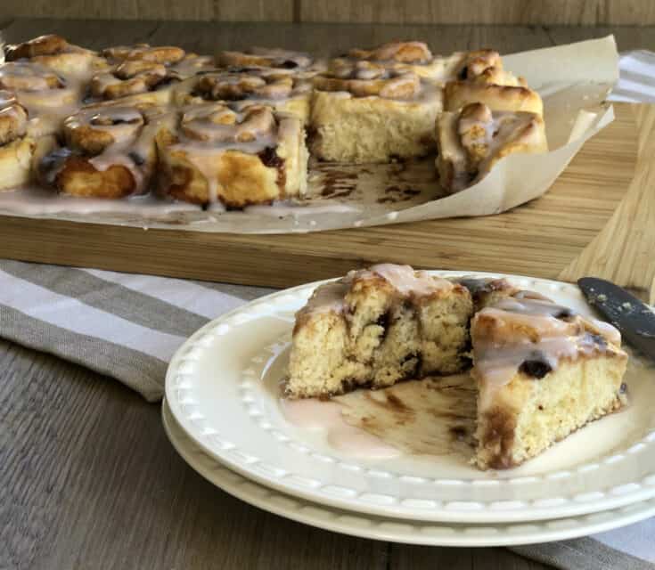 Raspberry Lemonade Scrolls - Just a Mum's Kitchen