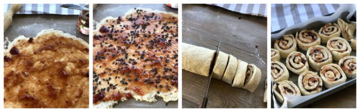 Raspberry Lemonade Scrolls - Just a Mum's Kitchen