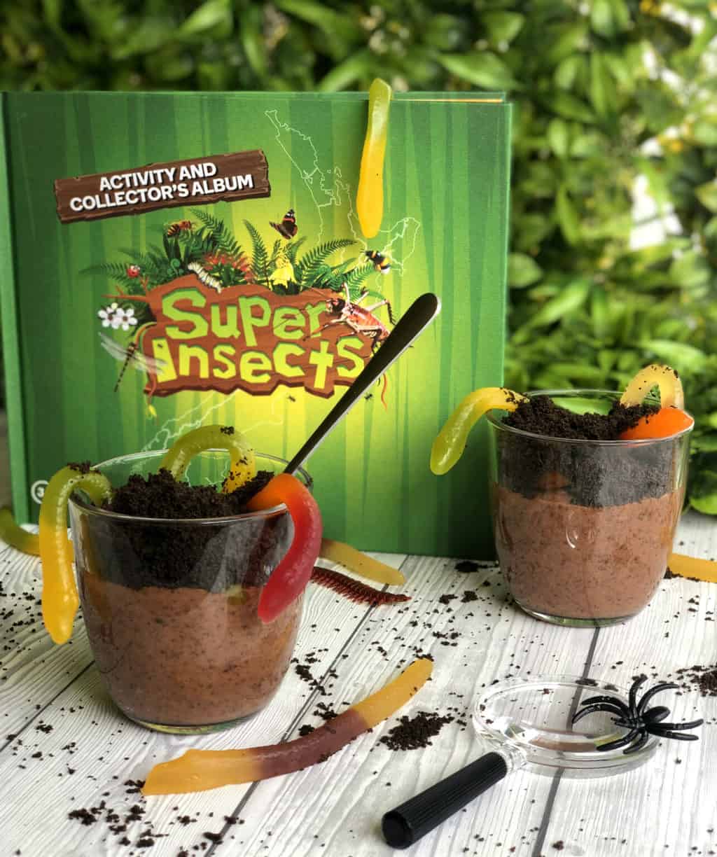 Worms in Dirt Dessert - Just a Mum's Kitchen