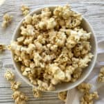 Maple Syrup Popcorn - Only 3 Ingredients! - Just a Mum's Kitchen