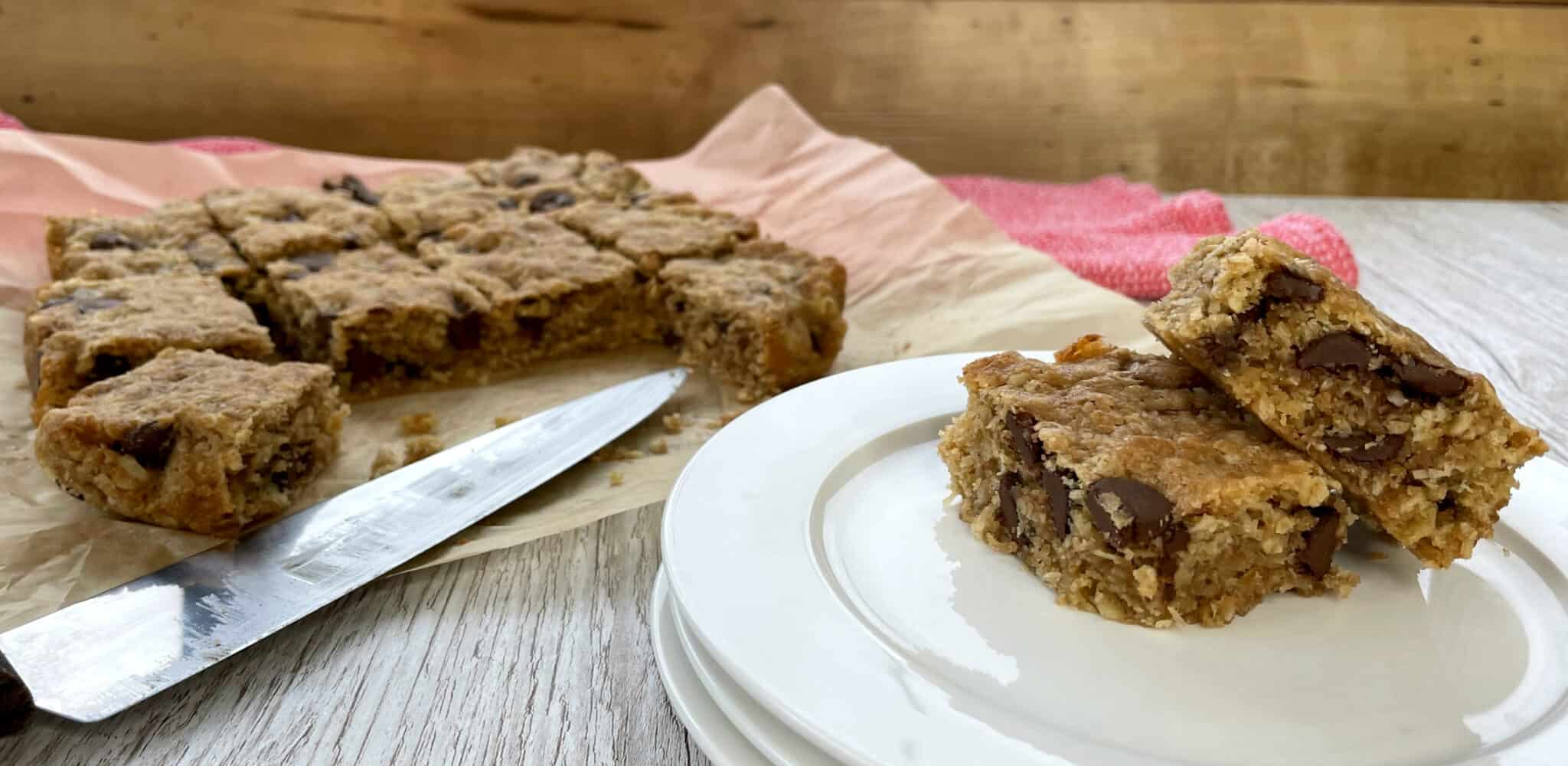 Easy Oat Slice - Just a Mum's Kitchen