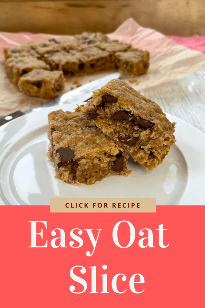 Easy Oat Slice - Just a Mum's Kitchen