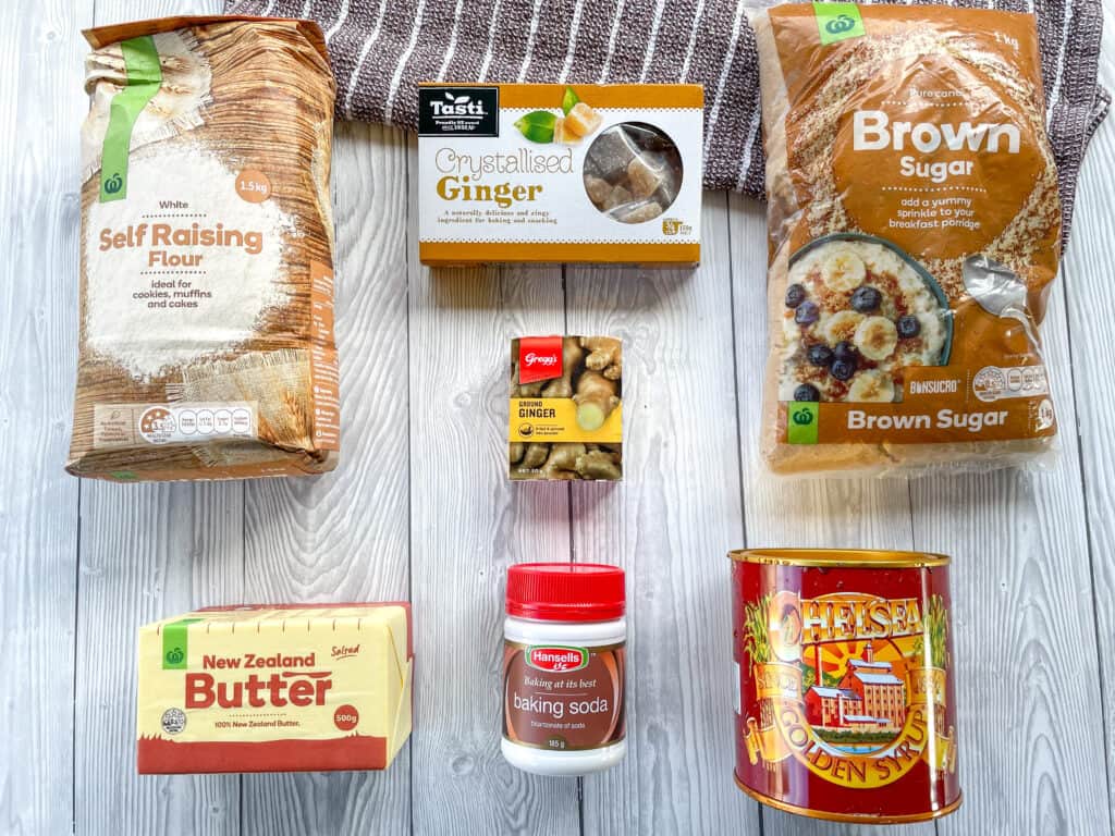 The Best Ginger Biscuits - With Crystallised Ginger Bits! Just a Mum's ...