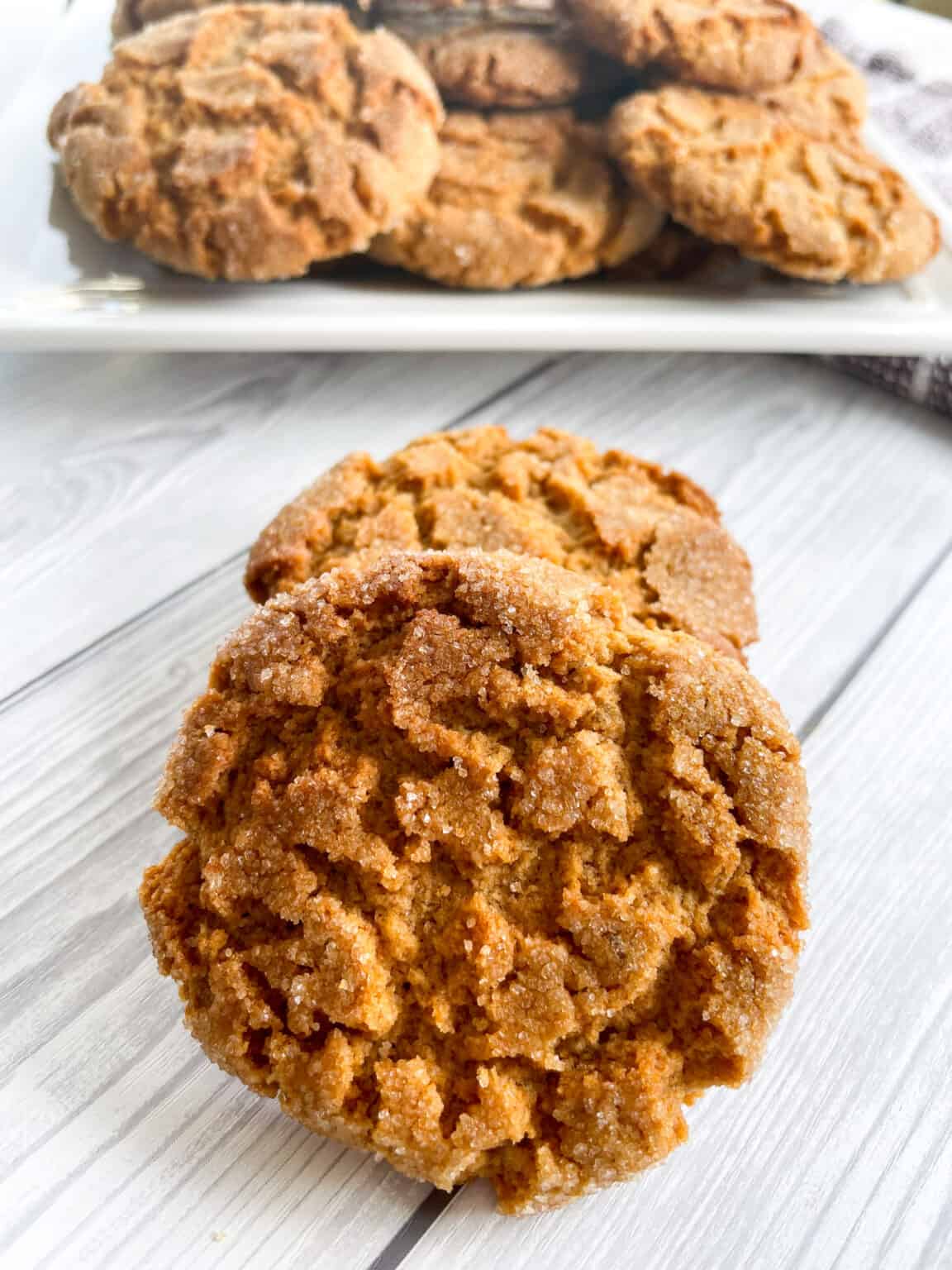The Best Ginger Biscuits - With Crystallised Ginger Bits! Just a Mum's ...