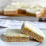 No Bake Lemon and Ginger Slice Recipe - With Crystallised Ginger - Just ...
