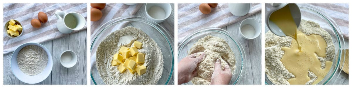 Apricot and Chocolate Scrolls - with a Vanilla Glaze - Just a Mum's Kitchen