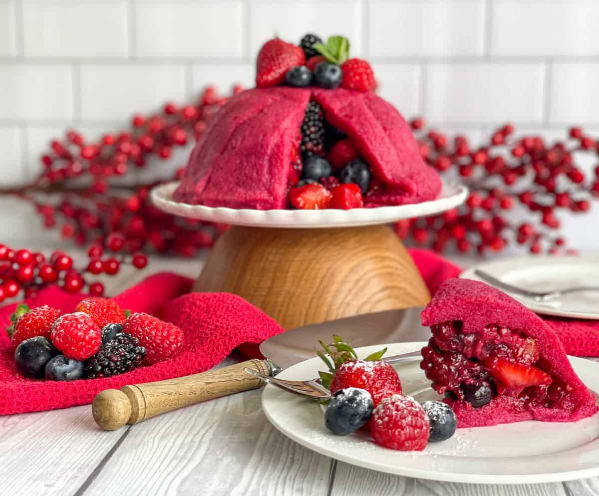 Summer Berry Pudding Recipe - Just a Mum's Kitchen